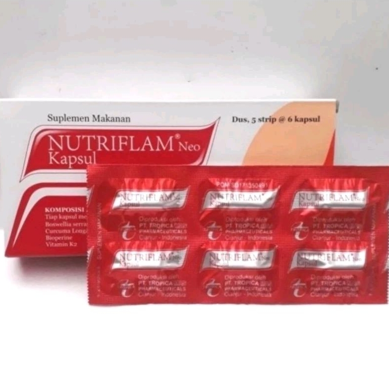 Jual NUTRIFLAM NEO STRIP 6 KAPLET | Shopee Indonesia