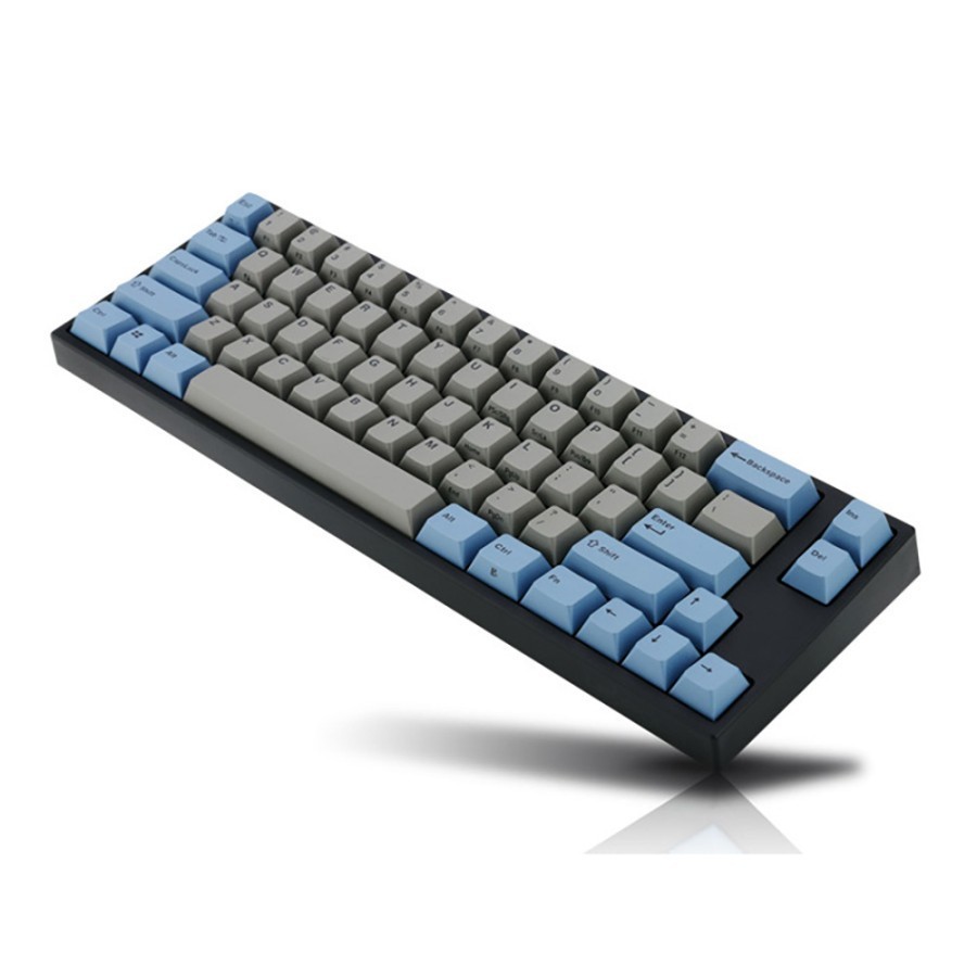Jual Keyboard Mechanical Leopold FC660M Grey Blue PD 65% CherryMX ...