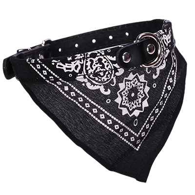 Jual syal anjing koboi betuk segitiga syal kucing motif vintage ukuran ...