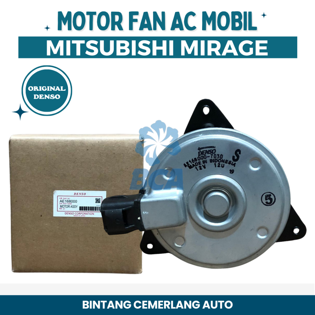Jual MOTOR FAN AC Mobil Mitsubishi Mirage ORIGINAL DENSO | Shopee Indonesia