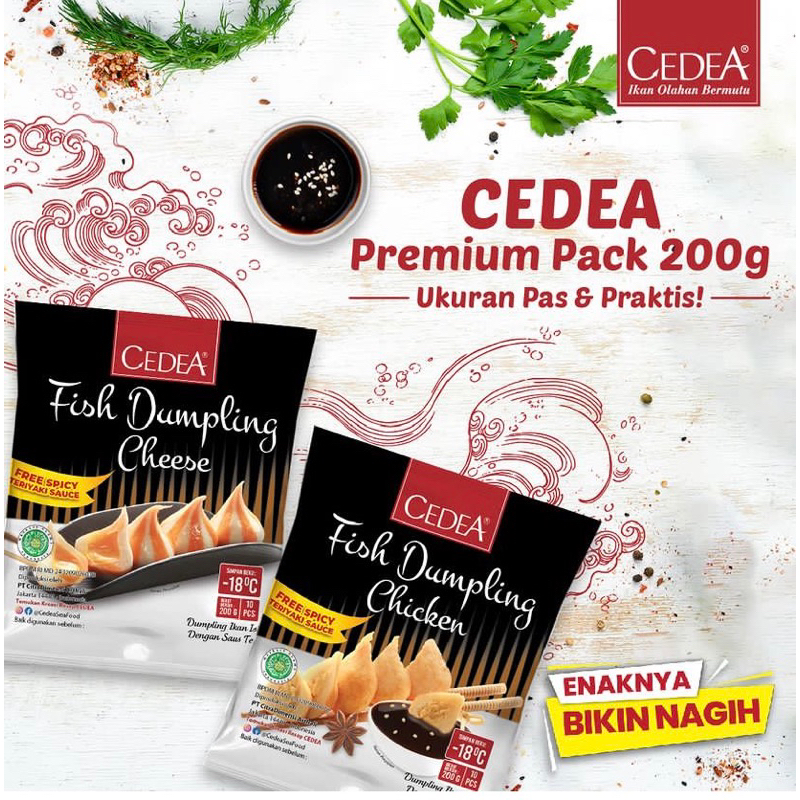 Jual CEDEA DUMPLING 200G | Shopee Indonesia