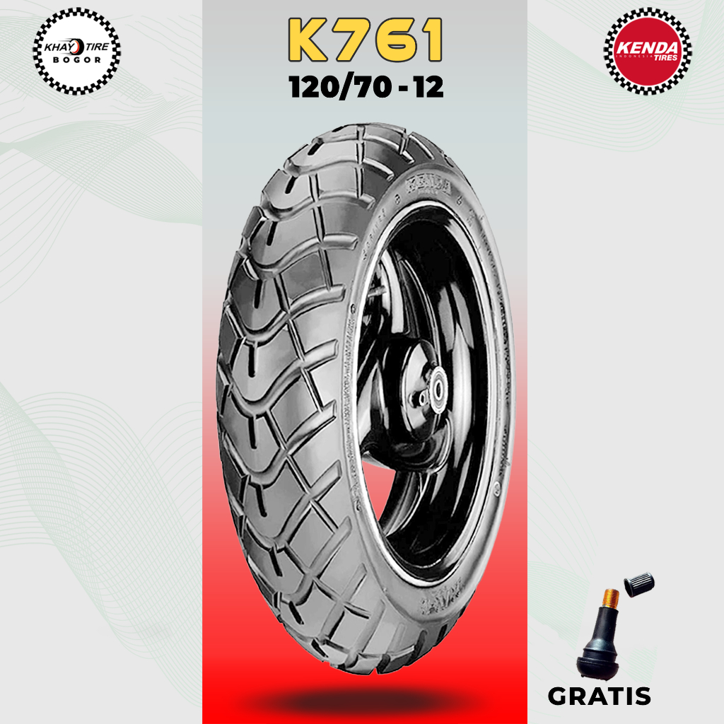 Jual Ban Motor Vespa Matic KENDA K761 120/70 Ring 12 Tubeless | Shopee Indonesia
