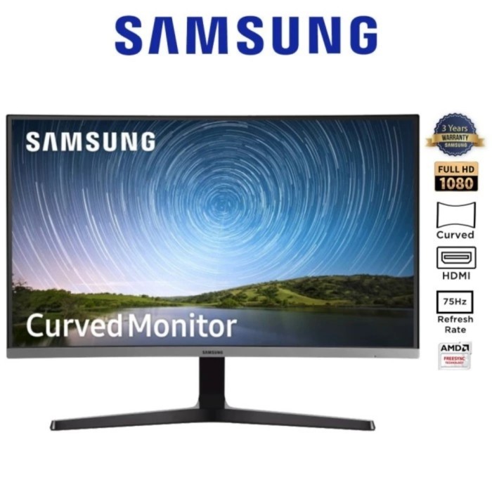 Jual MONITOR SAMSUNG CURVED 32 INCH LC32R500 BEZEL LESS | Shopee Indonesia
