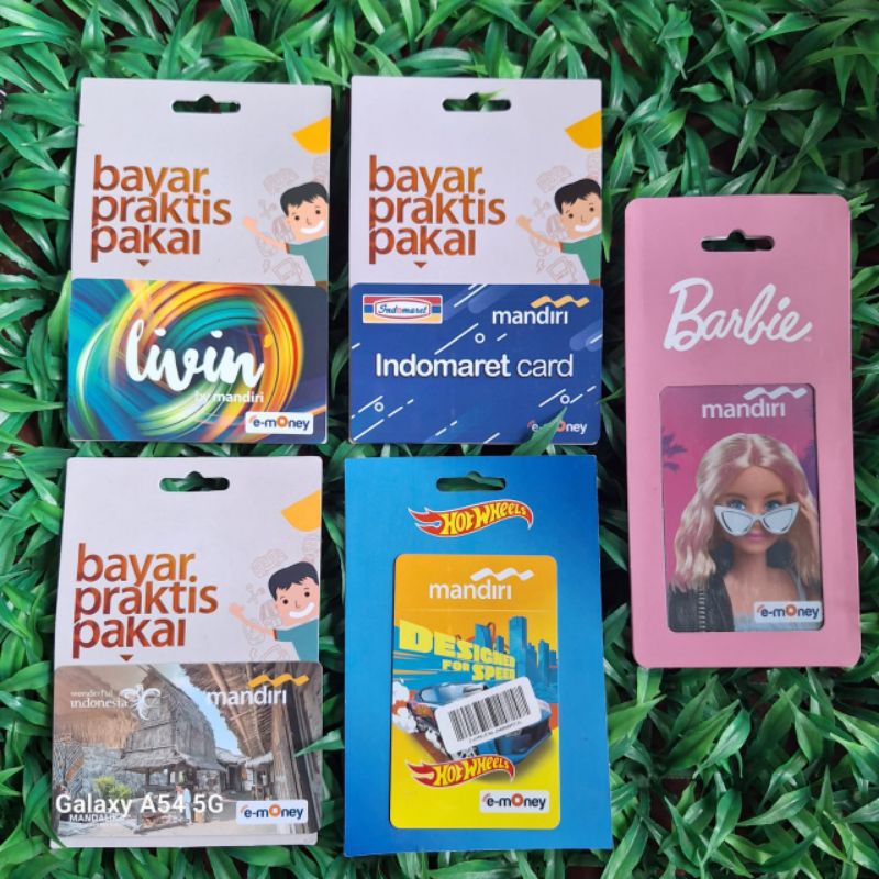 Jual Emoney Mandiri Emoney BNI Tap Cash BNI Kartu Bus BTS Kartu Parkir ...