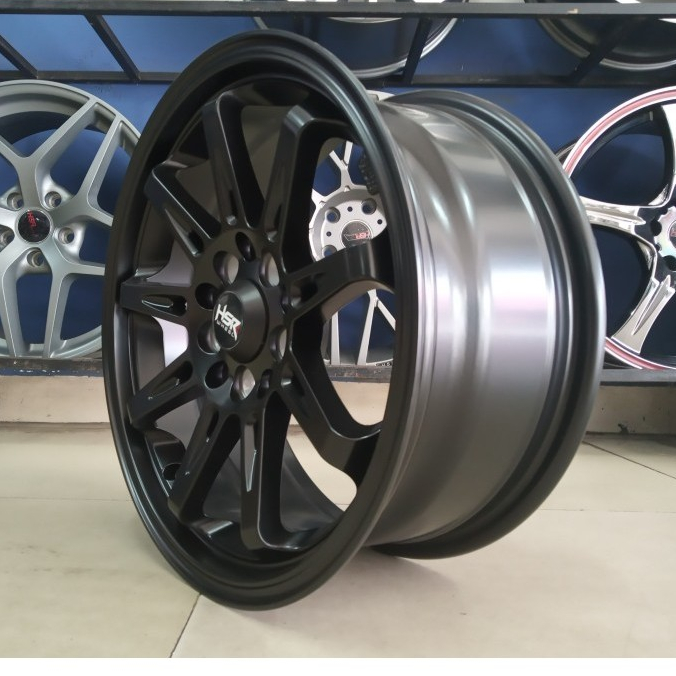 Jual Velg Mobil Ring 15 HSR TIKALA 9004 HSR PCD 5x100-114,3 Buat Sienta Altis Rush Xpander ...