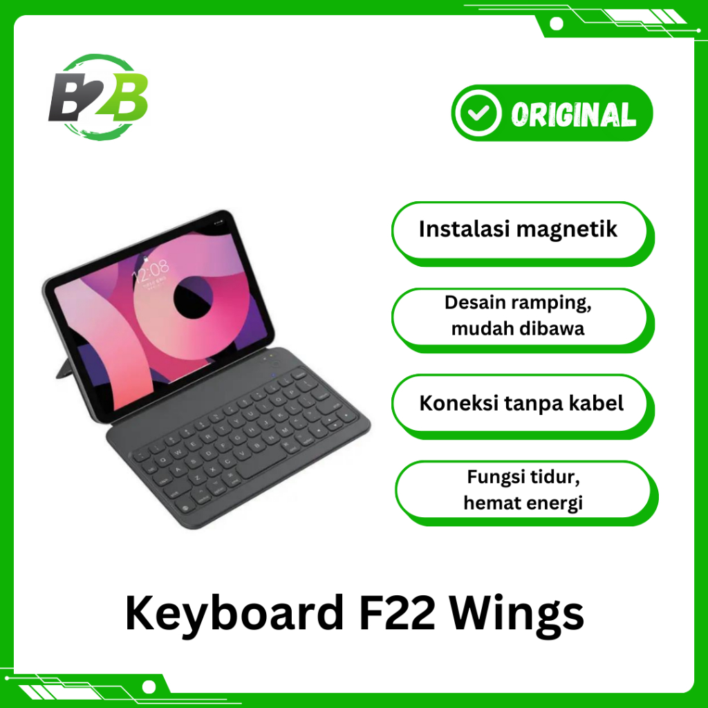 Jual Keyboard F22 Wings for iPad Mini 6 Magic Keyboard Lipat 8.3 inch ...
