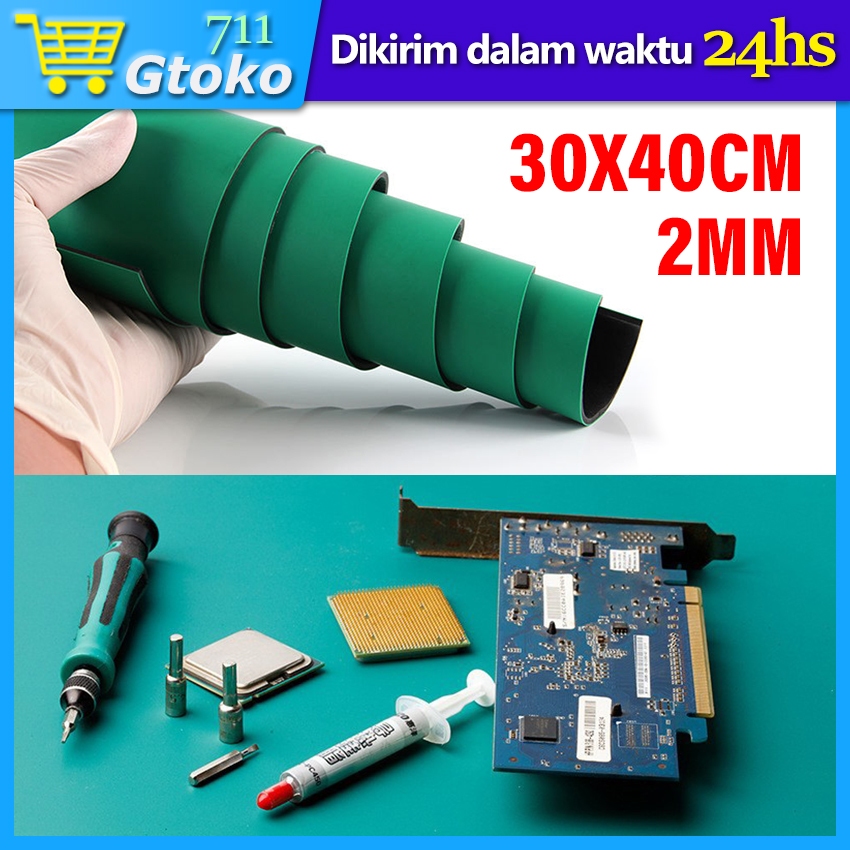 Jual Karpet Karet Anti Static Rubber Insulation Mat Anti Statis Strap ...