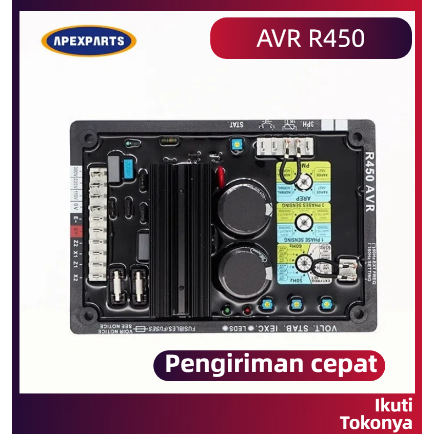 Jual AVR R450 Automatic Voltage Regulator AVR R 450 for Leroy Somer OEM ...