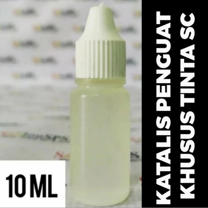 Jual KATALIS PENGUAT TINTA GELAS KACA BESI 10ML | Shopee Indonesia