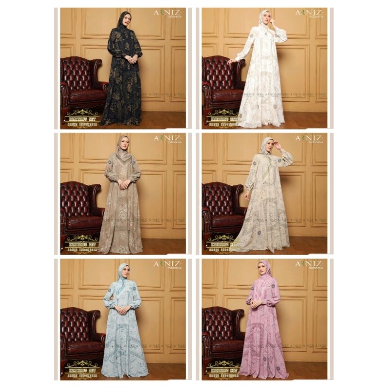 Jual Kahyang Set By Arniz Collection ( Dress Set Segiempat ) | Shopee ...