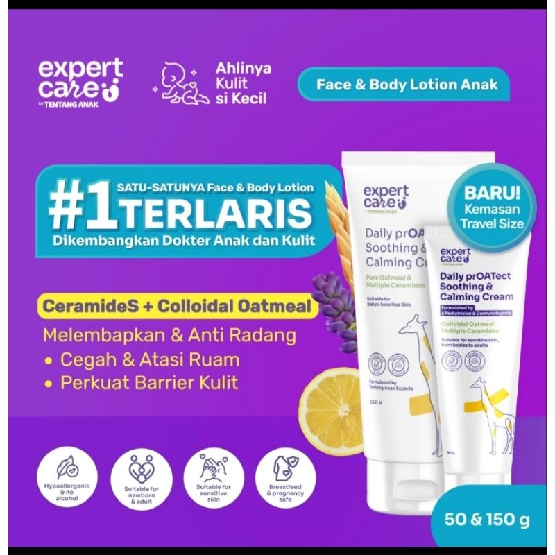 Jual Expert Care Daily ProAtection Soothing and Calming cream 50gr dan ...