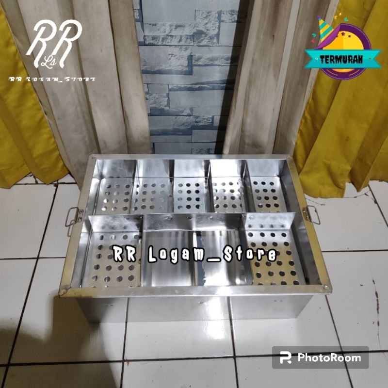 Jual Dandang Bakso prasmanan/Panci pentol bakso ukuran 60cm 7sekat ...