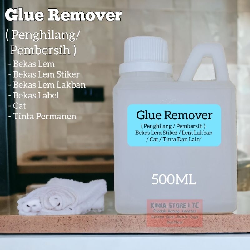 Jual PENGHAPUS BEKAS LEM STIKER 1 LITER / PEMBERSIH BEKAS LEM STIKER ...
