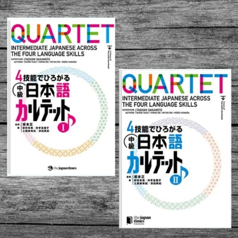 Jual QUARTET: Intermediate Japanese Across the Four Language Skills I ...