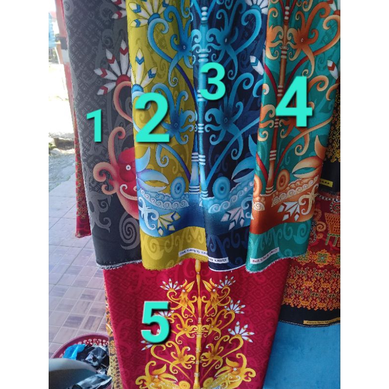 Jual kain batik khas kal-teng [harga per setengah meter atau 50cm ...