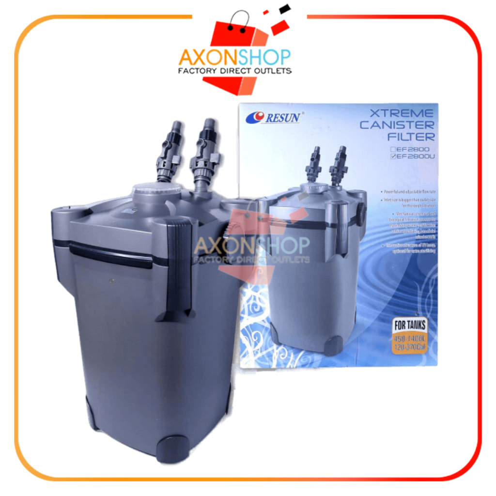 Jual Resun EF2800U + UV Filter Backwash Kolam External Pond Ikan EPF ...
