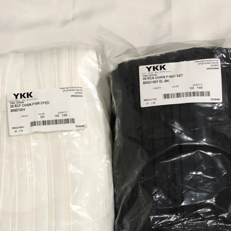 Jual Resleting Meteran YKK No. 5 Coil/ Gigi Halus | 1 Roll 100 Yard | Shopee Indonesia