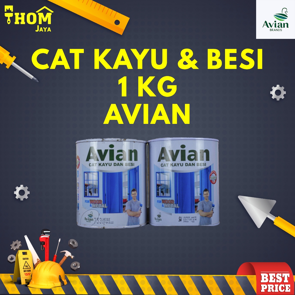 Jual CAT KAYU & BESI - 1 KG - AVIAN BRANDS | Shopee Indonesia