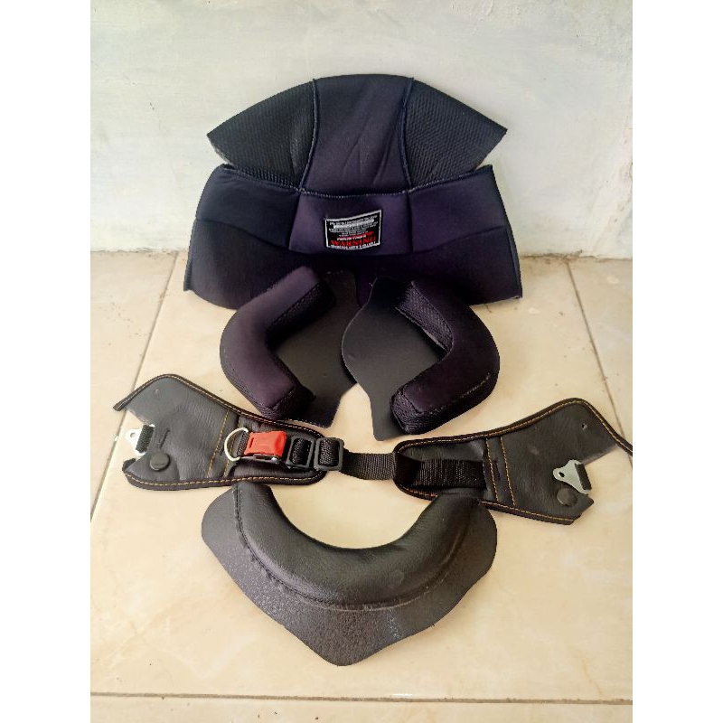 Jual busa helm model Cargloss hitam full set | Shopee Indonesia