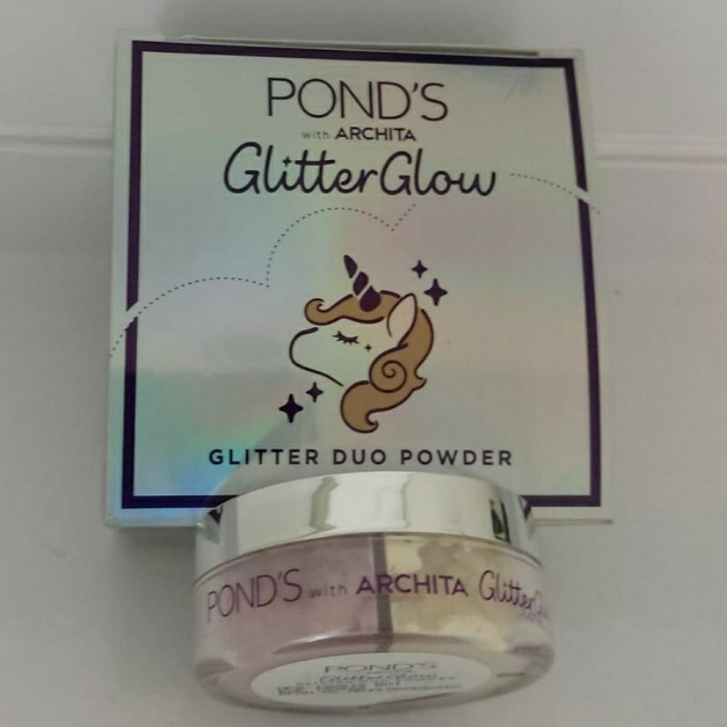 Jual POND'S GLITTER GLOW (glitter duo powder) | Shopee Indonesia