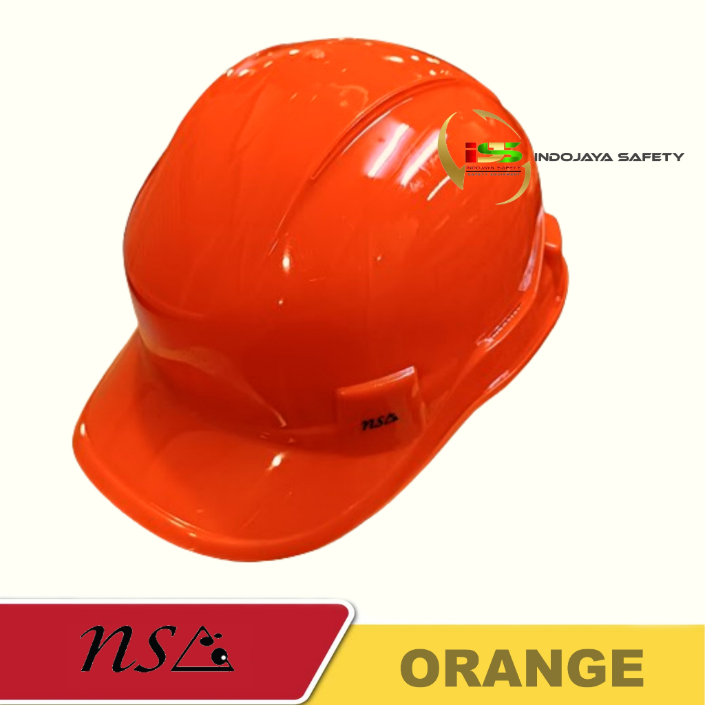 Jual Helm Safety NSA Vented Putih Fastrack Safety Helmet SNI Ventilasi ...