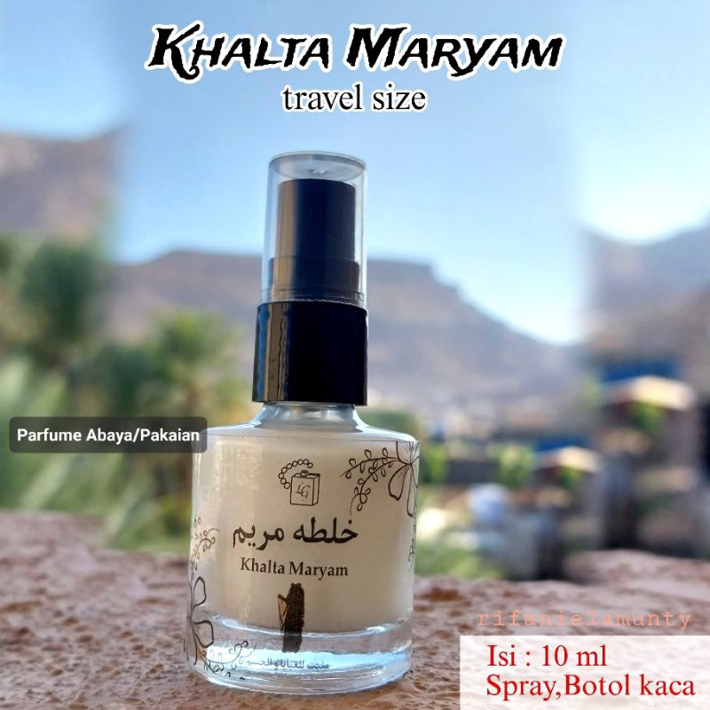 Jual READY khalta Maryam Silver Travel Size 10 ML (UKURAN KECIL)/Khalta ...