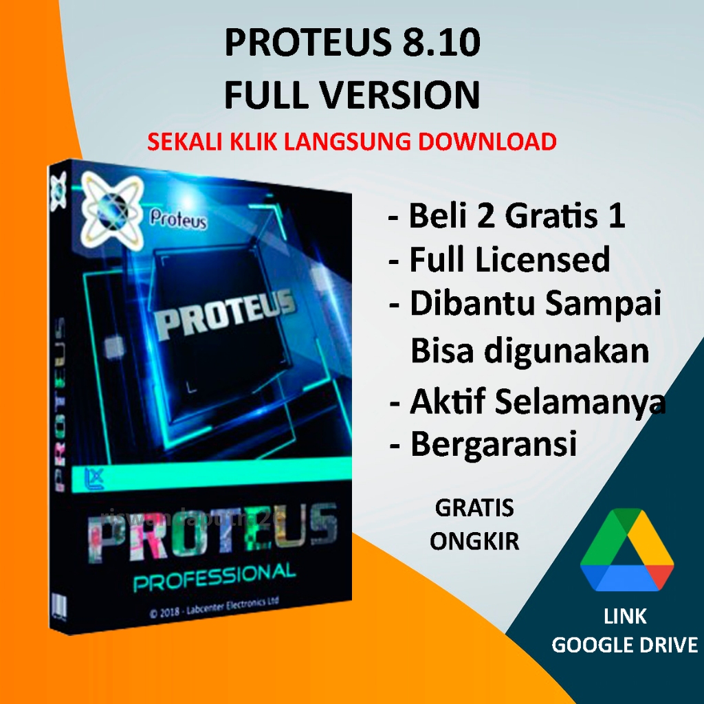 Jual Proteus Professional 8.10 Full aktivasi | Video tutorial Install | Windows | Full Version ...
