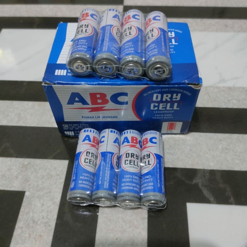 Jual Baterai ABC / baterai jam dinding | Shopee Indonesia