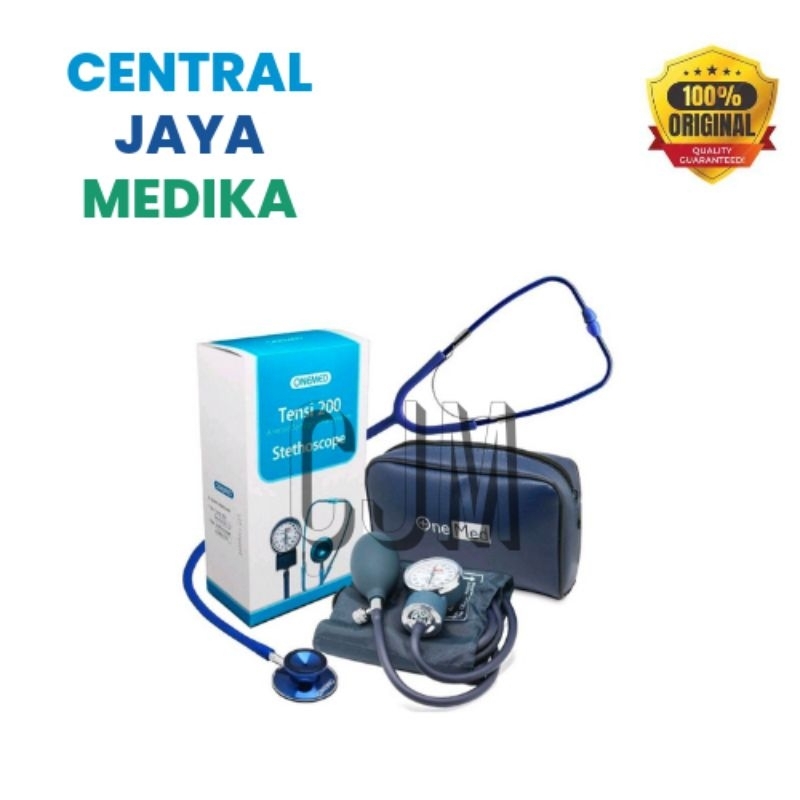 Jual Tensi 200 Aneroid dan Stethoscope Onemed / Tensimeter Manual ...