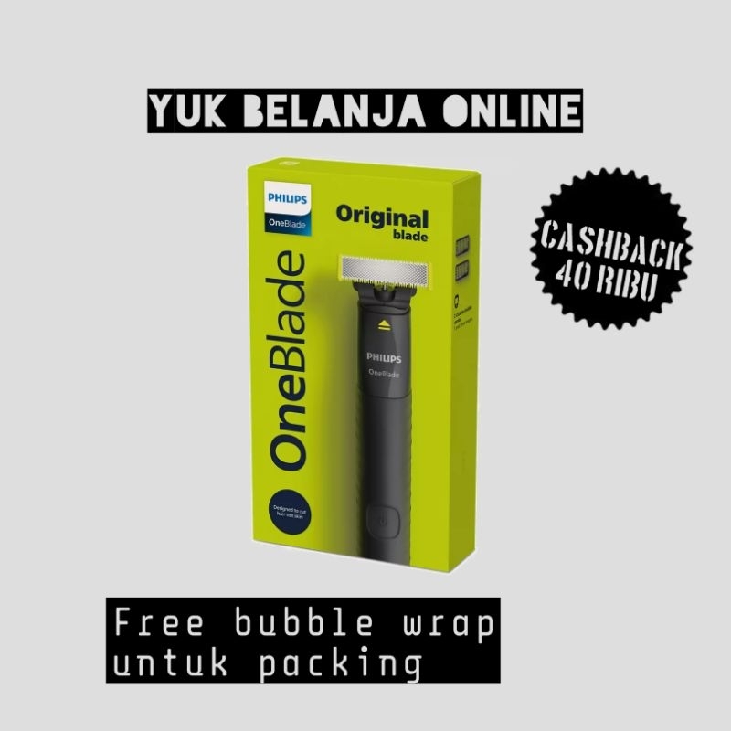 Jual PHILIPS OneBlade QP1424/10 Pencukur & Penata Jenggot/Kumis Hybrid ...
