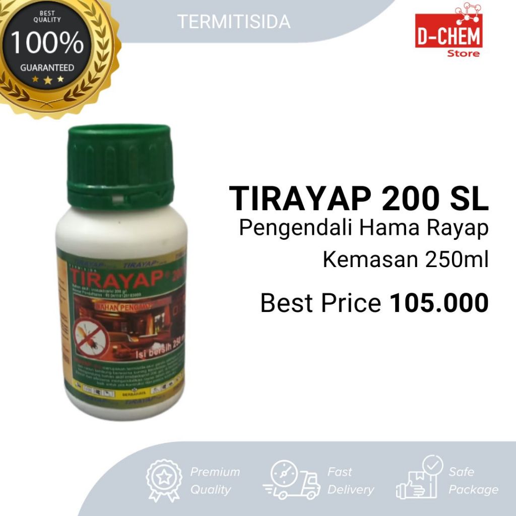 Jual TIRAYAP 200 SL kem250 ml| basmi rayap Kayu kering | Rayap Tanah ...