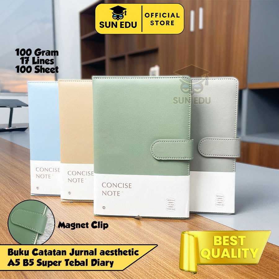 Jual Buku Catatan Jurnal aesthetic A5 Super Tebal Diary / Buku ...