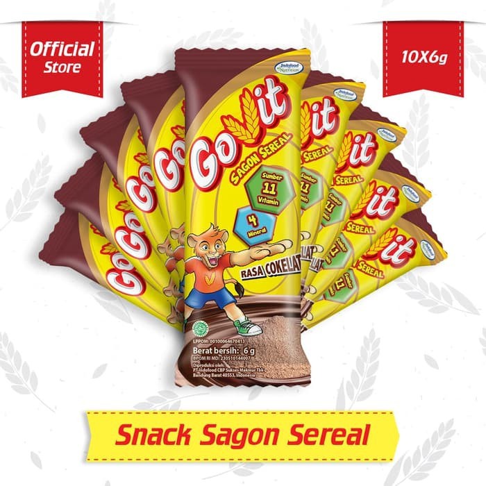 Jual Govit Sagon Sereal 6gr x 10pcs | Shopee Indonesia