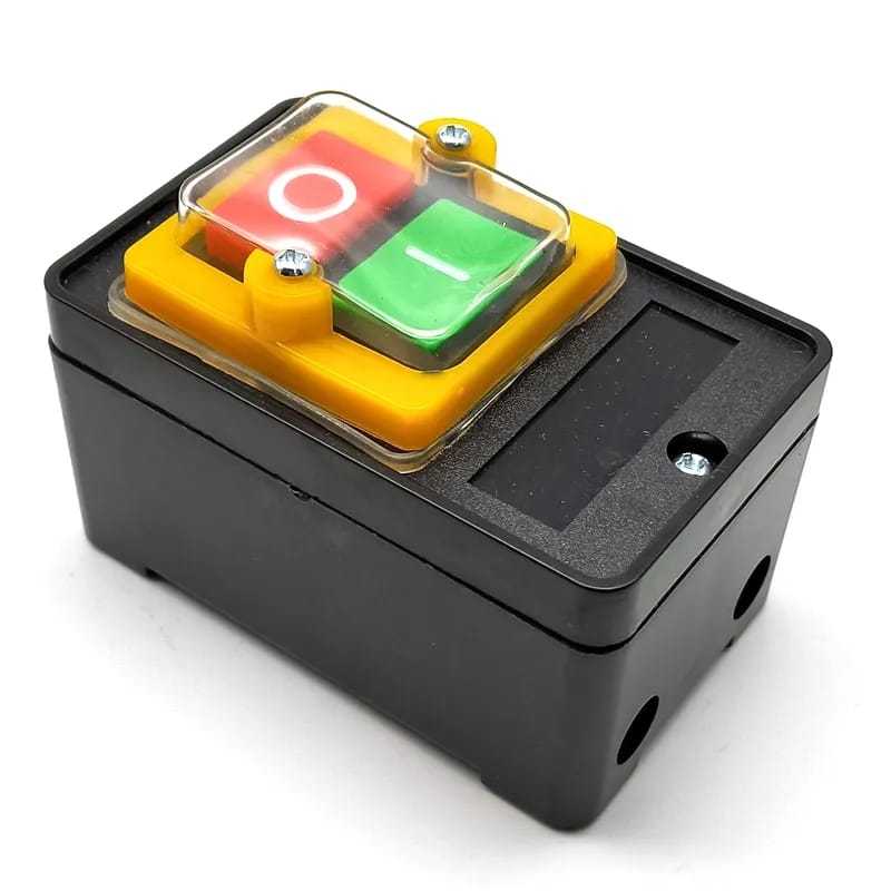 Jual Kontrol Box Waterproof On Off Push Button Mesin Industri KAO-5 10A ...