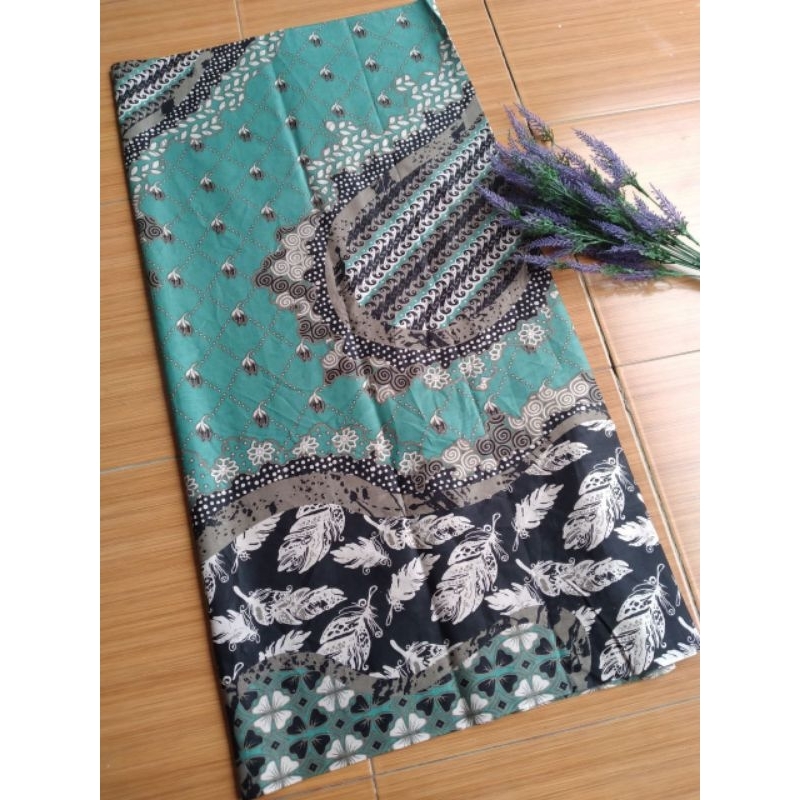 Jual KAIN BATIK WARNA HIJAU IJO BATIK PRINT TOSCA SERAGAM BRIDESMAID ...
