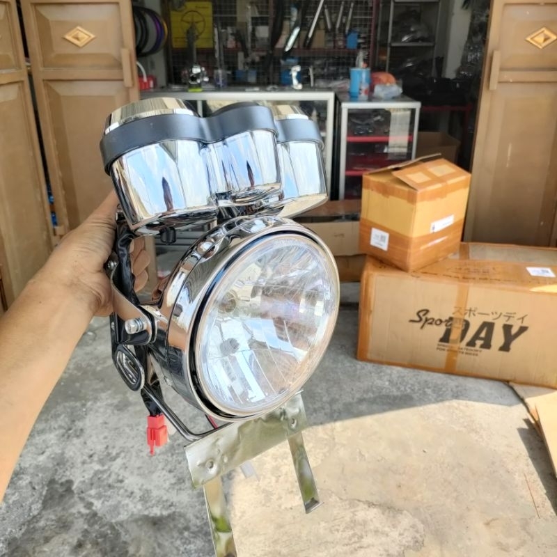 Jual lampu ninja ss set spido + breket import kualitas original. pnp ...