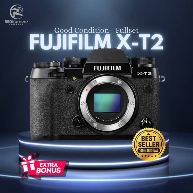 Jual KAMERA FUJIFILM X-T2 BODY ONLY MULUS TINGGAL JEPRET | Shopee Indonesia