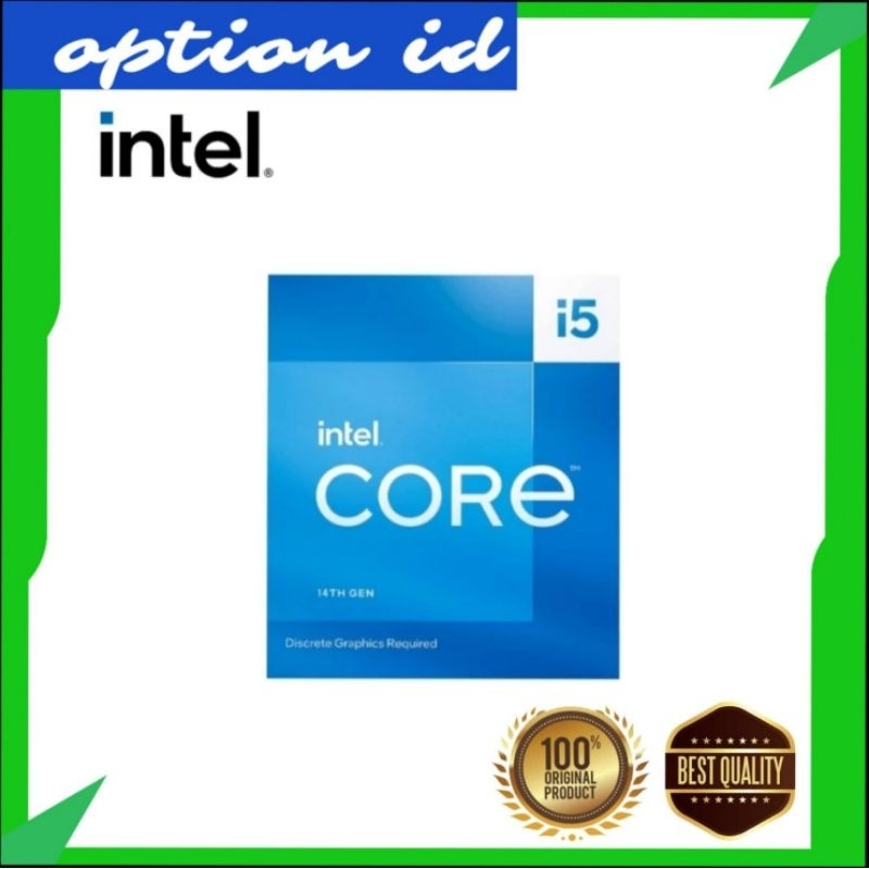Jual INTEL CORE i5-14400F Box | LGA 1700 Processor Gen 14 Raptor Lake-R | Shopee Indonesia