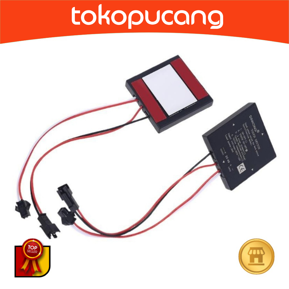 Jual Saklar Sentuh Type 4 Touch Switch Mirror Kaca Bathroom LED 12V DC ...
