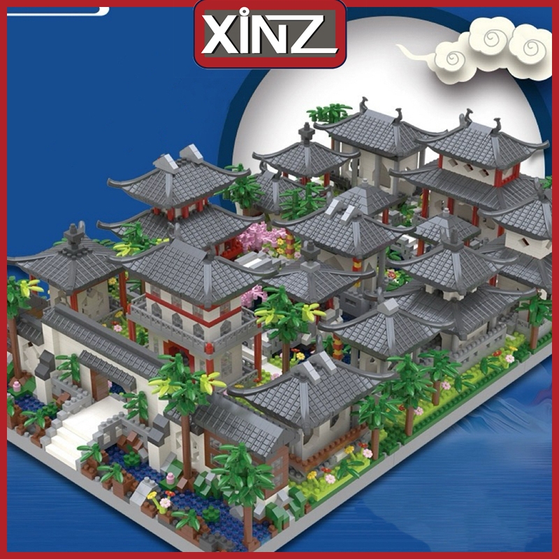 Jual XiNZ Building Block Chinese Architecture Balok Bangunan Arsitektur ...