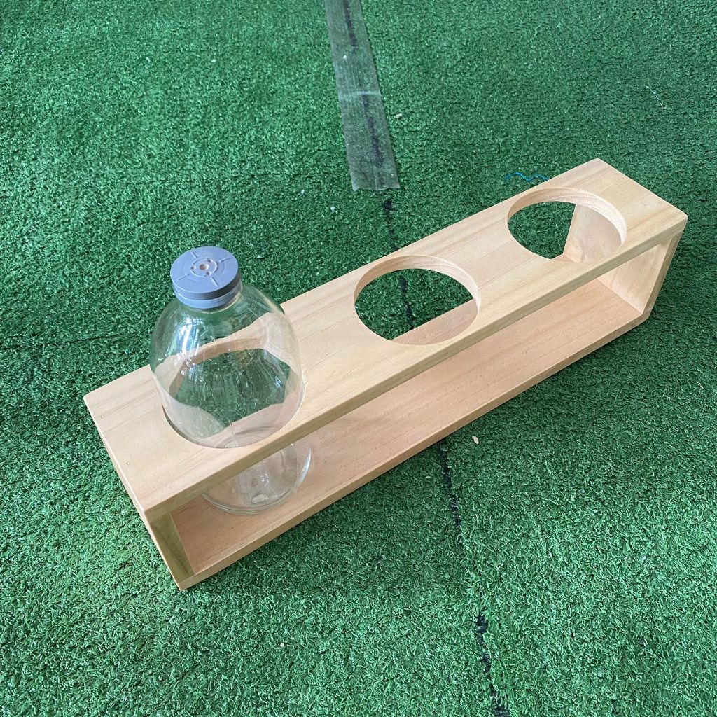 Jual Rak Botol | Wooden Bottle Holder | Tempat Botol Syrup Kecap Minyak ...