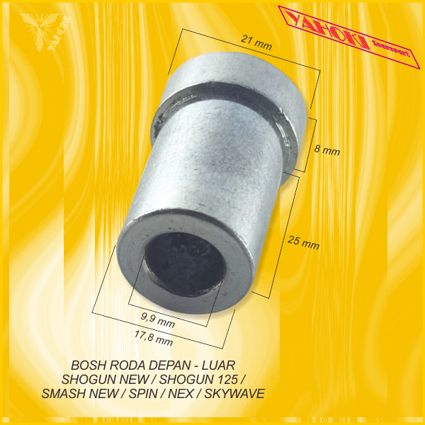 Jual Bosh Roda Depan - Luar Shogun New / Shogun 125 / Smash New / Spin ...