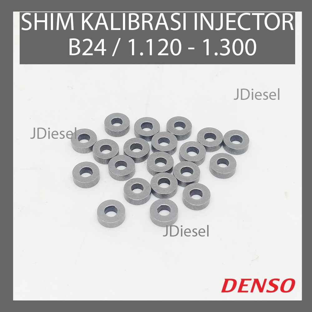 Jual SHIM B24 COMMONRAIL KALIBRASI INJECTOR UKURAN 1,120 - 1,300 DENSO ...