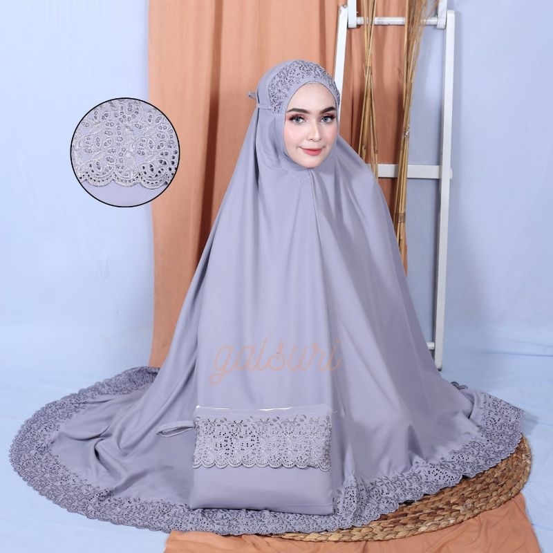 Jual Mukena Dewasa Katun Polos Jumbo Perlengkapan Sholat | Shopee Indonesia