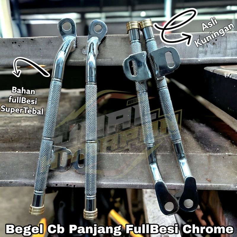 Jual Begel Behel Cb Panjang Full Besi Motif Kartel Tali air Set Manisan ...