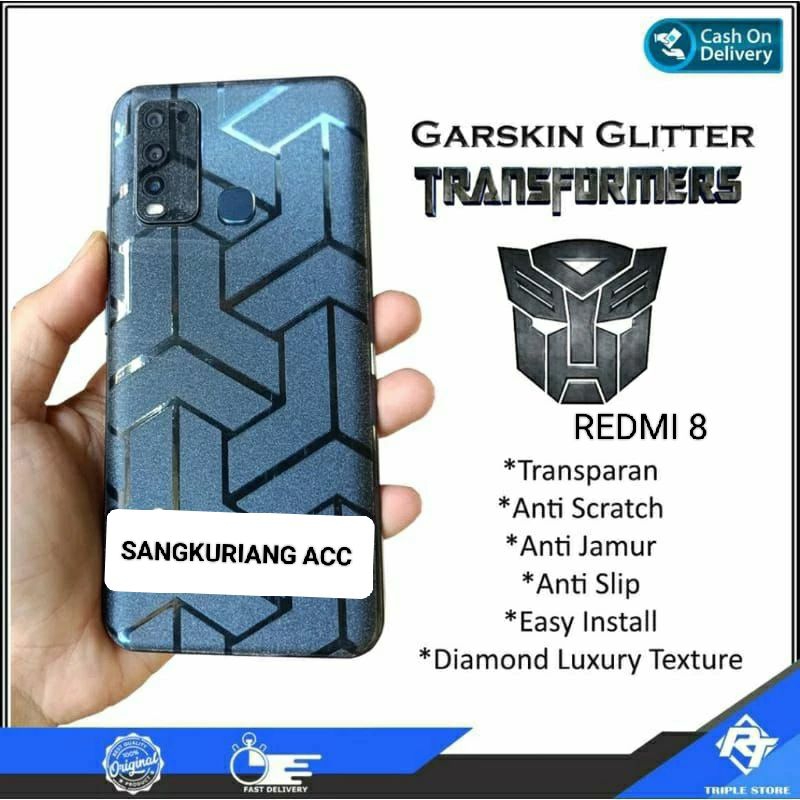 Jual Garskin anti jamur hp Redmi Note 12 Skin Carbon Glitter ...