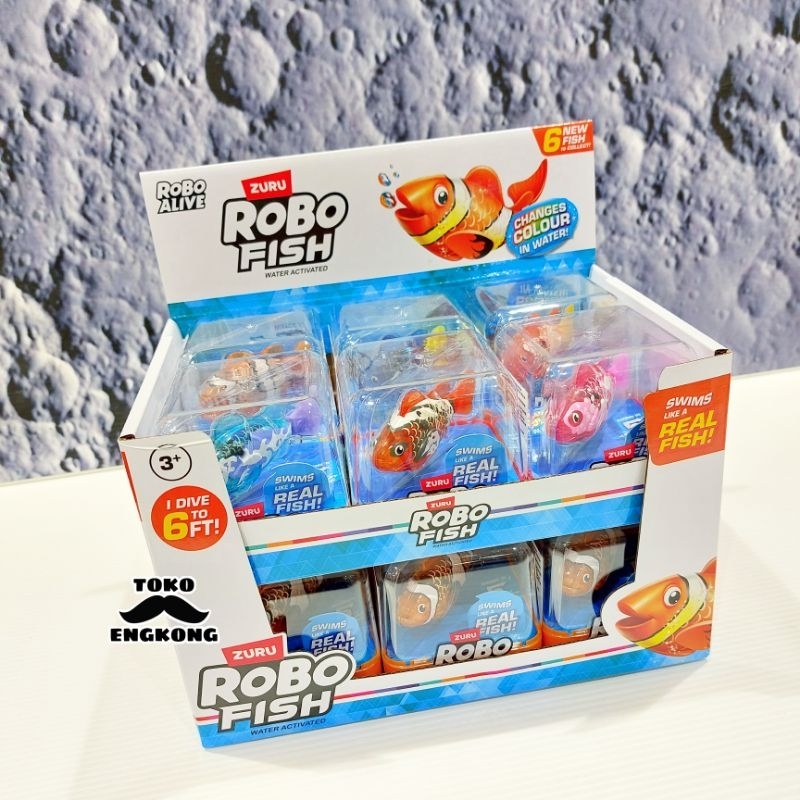 Jual ZURU ROBO ALIVE ROBO FISH ROBOTIC SWIMMING | Shopee Indonesia