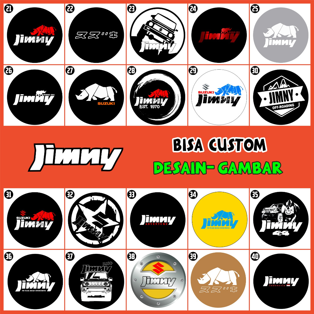 Jual Cover/Pelindung Roda/Ban Cadangan Jimny Sarung Penutup Roda Jimny ...