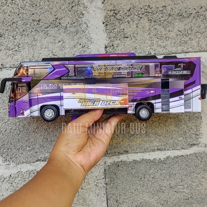 Jual Miniatur Bus SJM Trans Ratu Maher | Shopee Indonesia