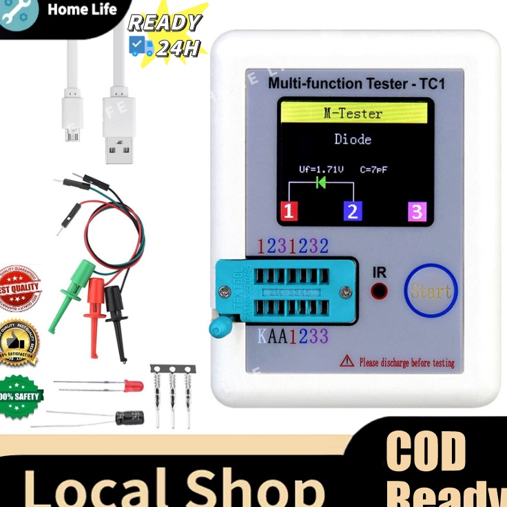 Jual DK Colorful Display Transistor Tester Multifunctional TFT ...
